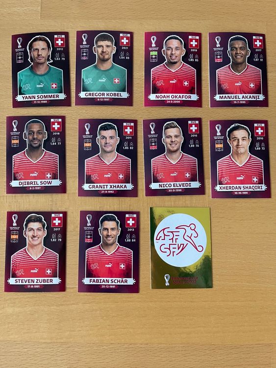 Panini WM Sticker Auswahl Schweiz | Kaufen auf Ricardo