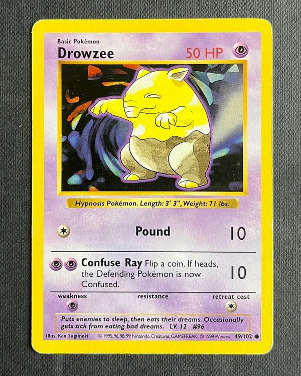 Drowzee 49/102 Base set Shadowless (Gebraucht) in Genève für CHF 1 ...