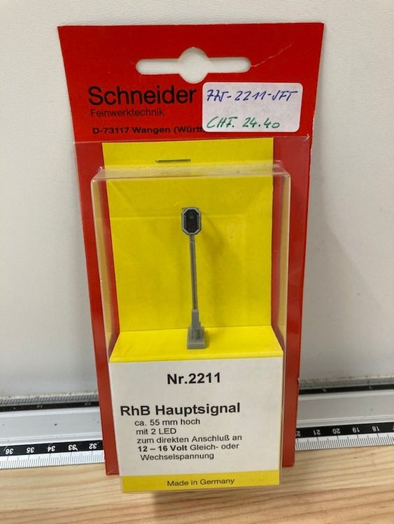 Schneider H0 2211 RhB Hauptsignal | Kaufen auf Ricardo