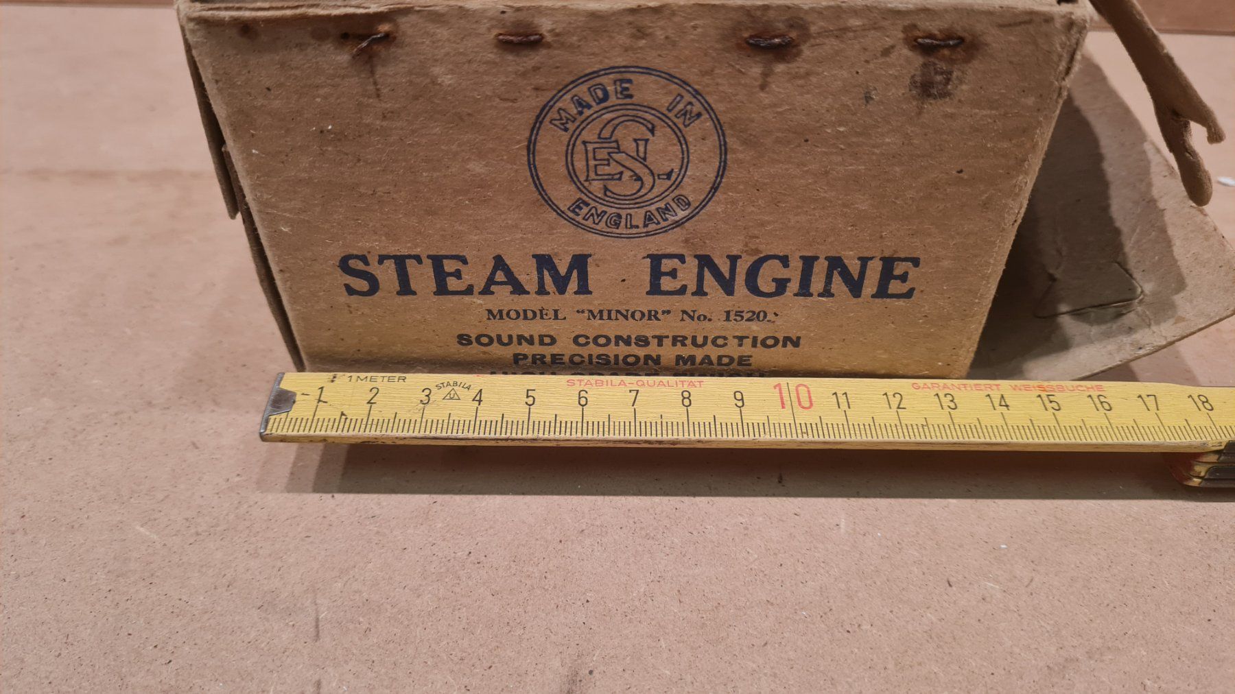 Originalkarton / Steam Engine / "MINOR" No. 1520 / England (Gebraucht ...