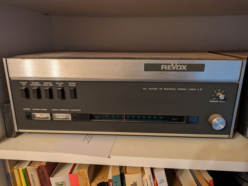 Tuner Revox A76 (D'occasion) à Crissier pour CHF 6 – retrait uniquement | Acheter sur Ricardo