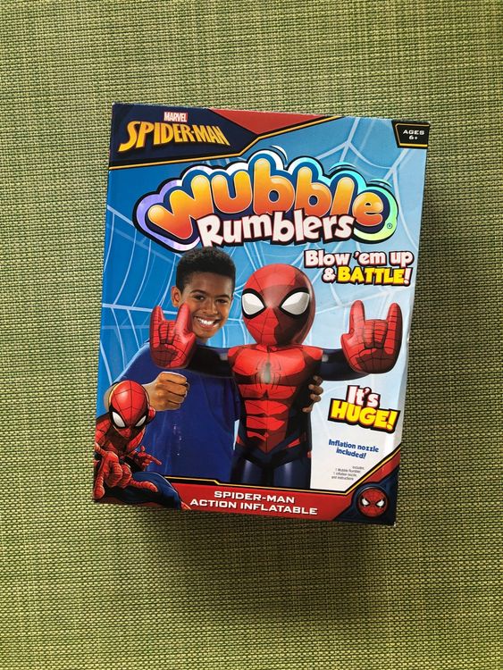 Wubble Rumblers, Spider-man, Never opened (Neu und originalverpackt) in ...