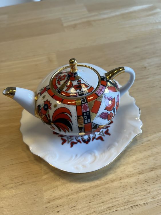 Royal porcelain tea pot set | Kaufen auf Ricardo