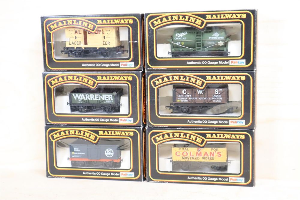 MAINLINE 6 x Güterwagen Set England H0 (Gebraucht) in Winterthur für ...