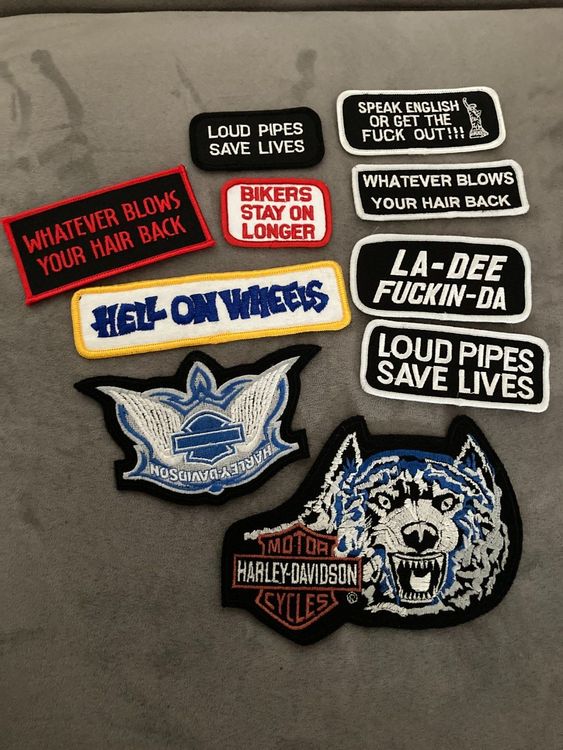 Harley Davidson Patch / Aufnähen Bügeln (Neu (gemäss Beschreibung)) in ...