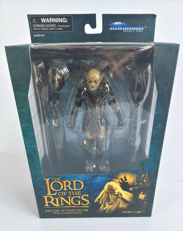 Diamond Select Lord of the Rings Moria Orc Action Figure (Neu und ...