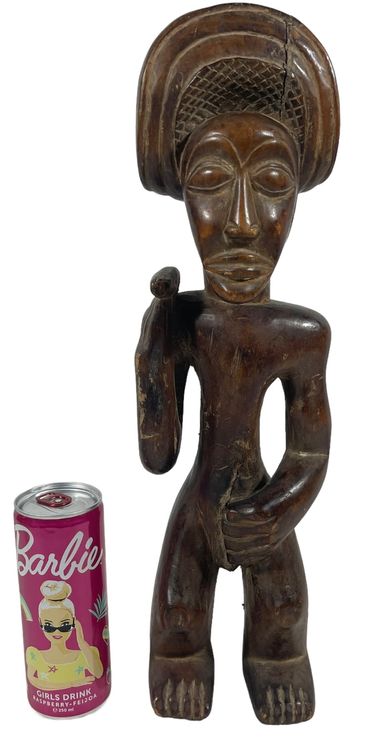 Grosse Sehr Alte Afrikanische Skulptur aus Holz | Kaufen auf Ricardo