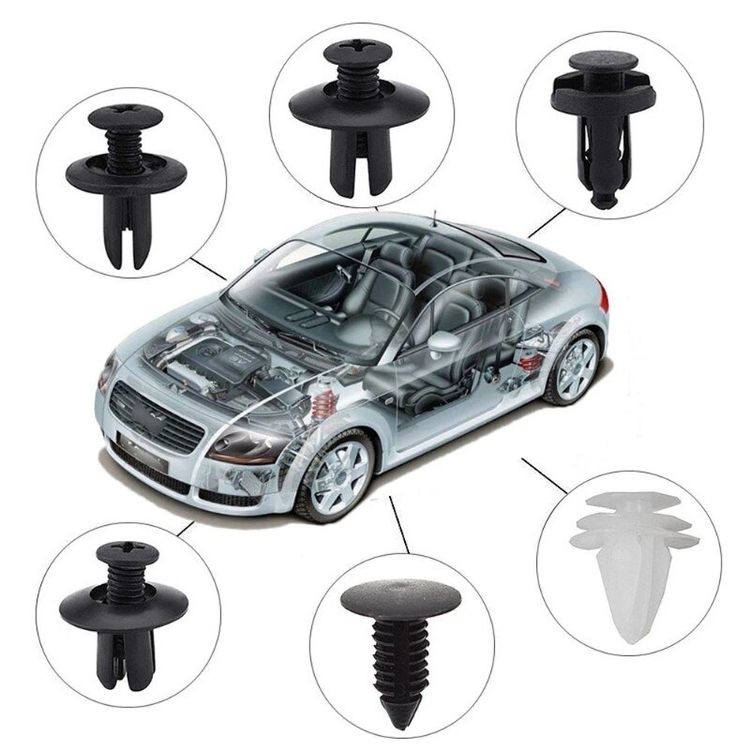 Kit de clips de fixation automobile, rivet de garde-boue | Kaufen auf ...
