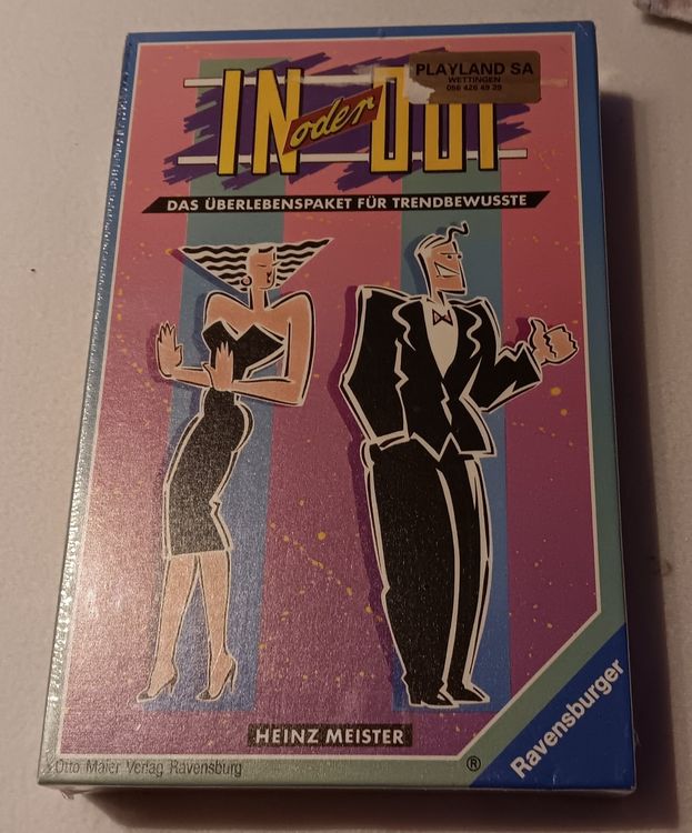 8/ In oder Out - ab 12 Jahren für 3-6 Spieler (Neu und originalverpackt ...