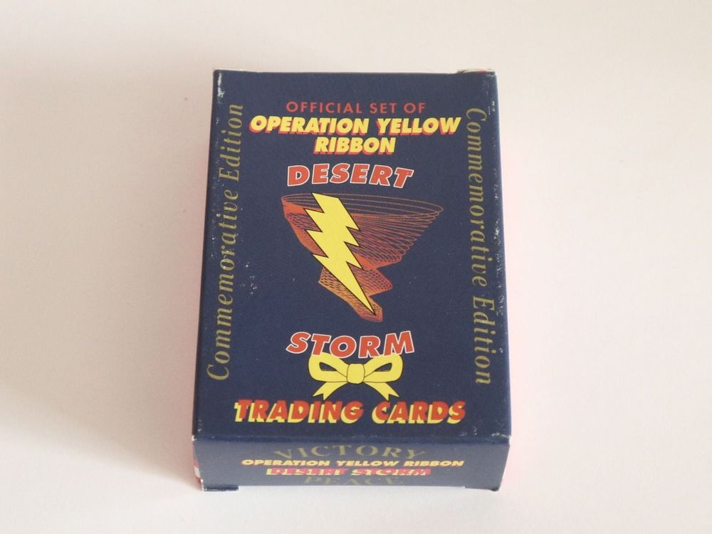 60 Trading Cards Operation Yellow Ribbon Desert Storm | Kaufen auf Ricardo