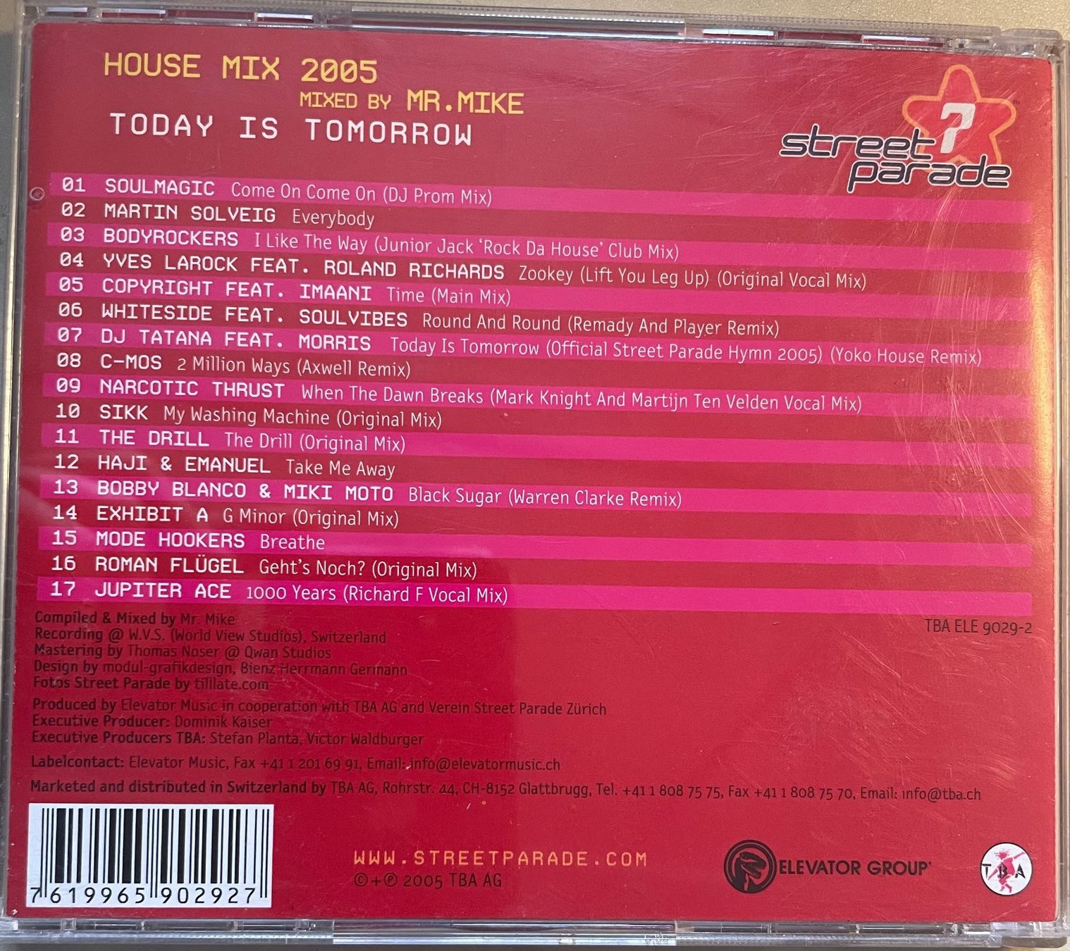 Mr. Mike – Street Parade House Mix 2005 (Gebraucht) in Brunnen für CHF ...