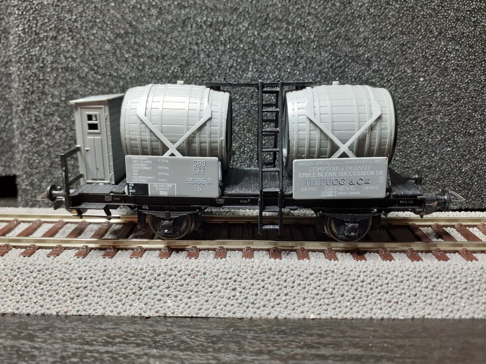 Sachsenmodelle SBB Weinfasswagen H0 DC (Gebraucht) in Arbon für CHF 8.9 – mit Lieferung auf ...