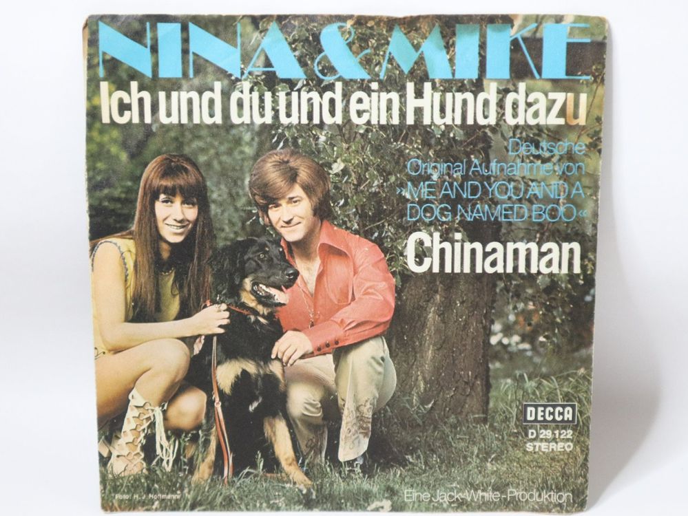 Vinyl Single Nina & Mike Ich und Du und ein Hund dazu (Gebraucht) in ...