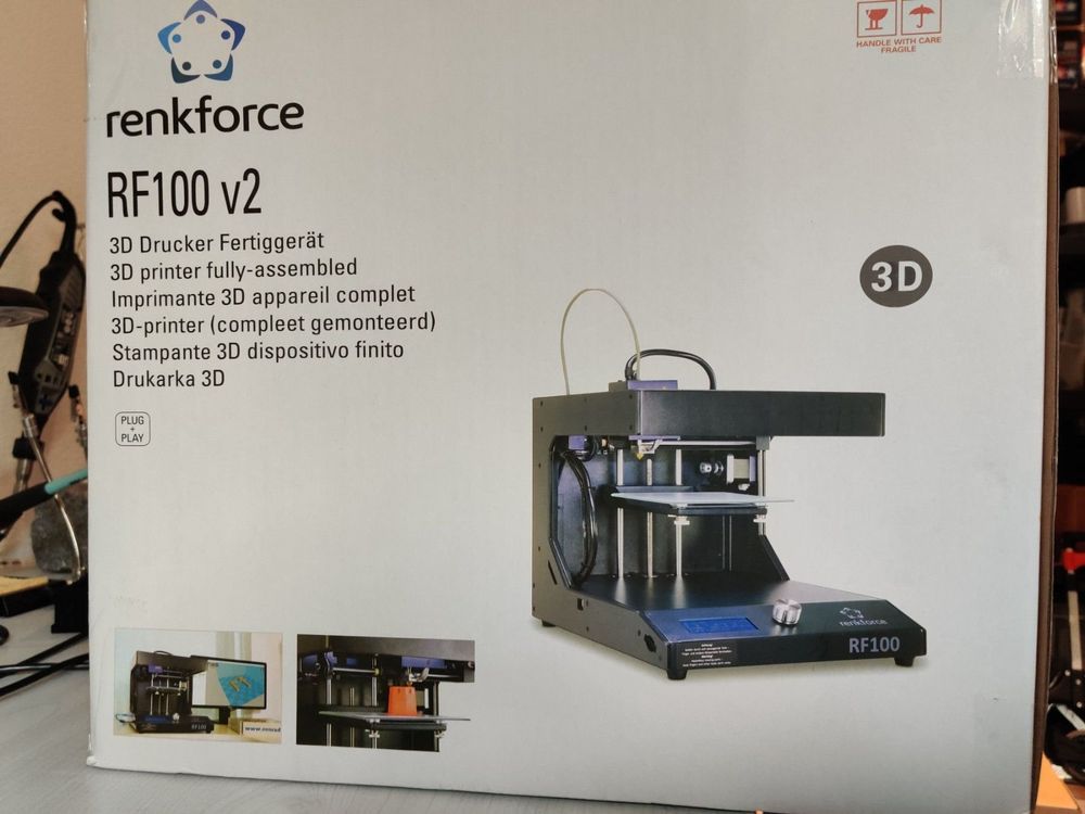 Renkforce RF100 V2 3d Drucker (Gebraucht) in Rudolfstetten für CHF 29 ...
