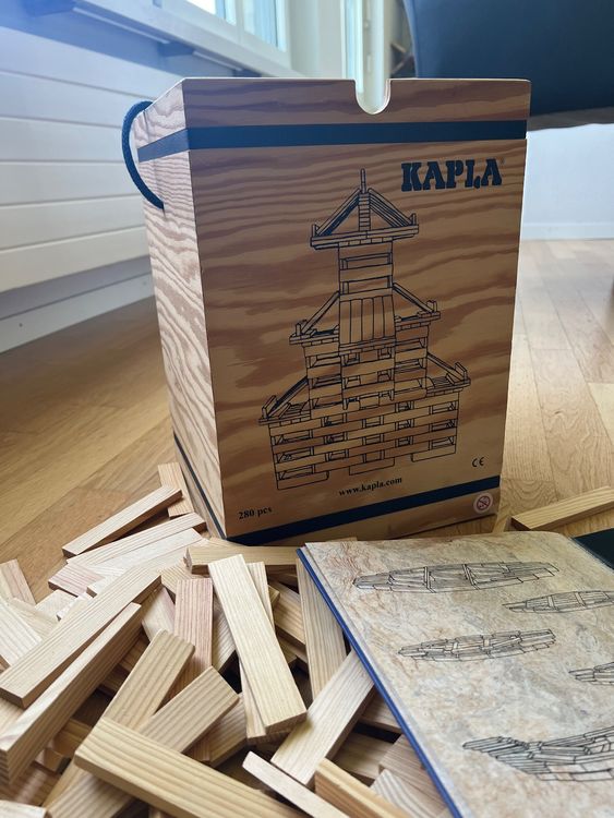Original Kapla Bausteine, inkl. Holzkoffer à 280 Stk. | Kaufen auf Ricardo