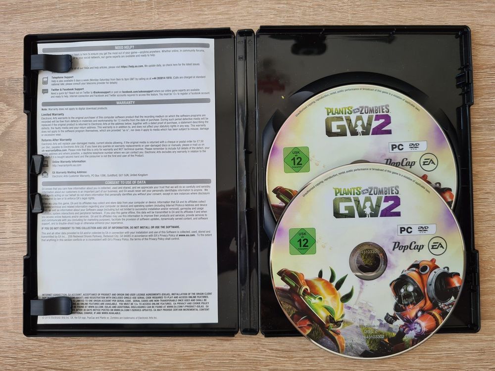 Plants vs Zombies GW2 - PC (2 Disk) - NEW (Neu (gemäss Beschreibung ...