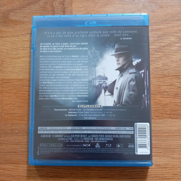 LE SAMOURAI - ALAIN DELON - BLU RAY | Kaufen auf Ricardo