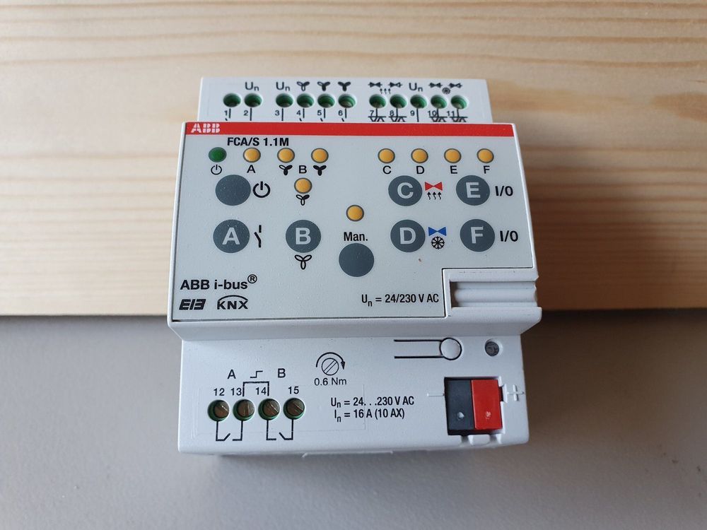 1 x KNX ABB Fan Coil-Aktor -NEU- ab 1.- (Neu (gemäss Beschreibung)) in ...