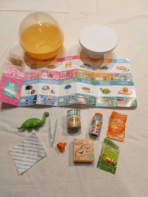 MGA Miniverse Diner Series 3 Taco Dino UV Resin Mini Food | Kaufen auf ...
