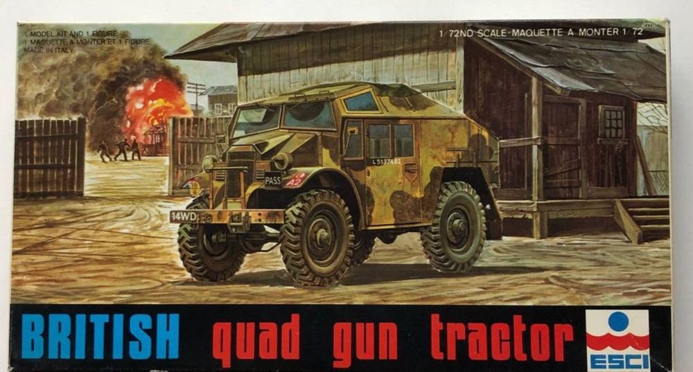 ESCI British Quad Gun Ztactor 1:72 | Kaufen auf Ricardo