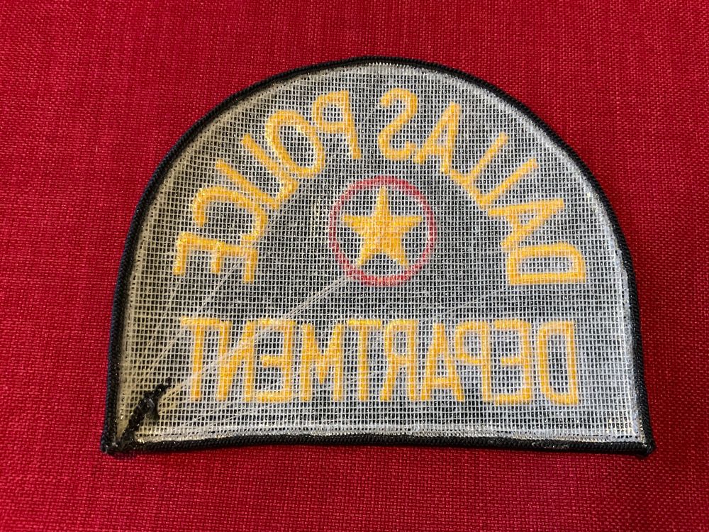 Vintage Dallas Police Department Patch zum Sammeln! (Neu (gemäss ...