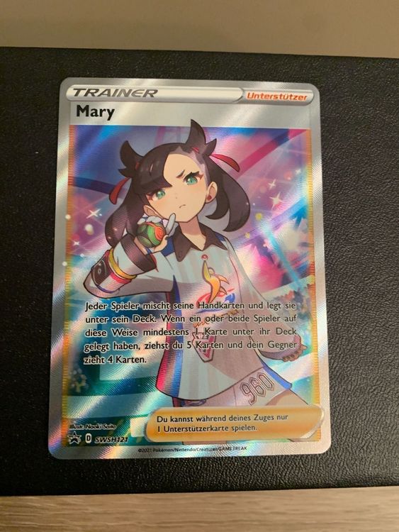 Pokemon MARY Trainer Fullartkarte DE | Kaufen auf Ricardo