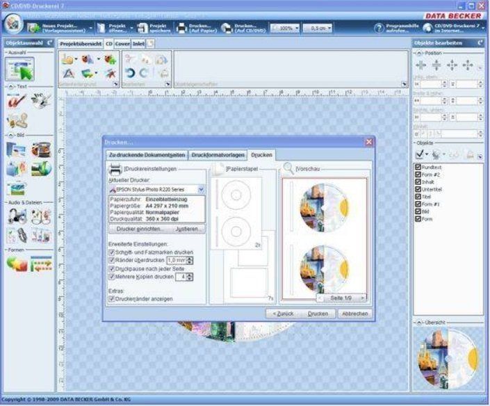 Data Becker CD/DVD Druckerei 7 | Kaufen auf Ricardo