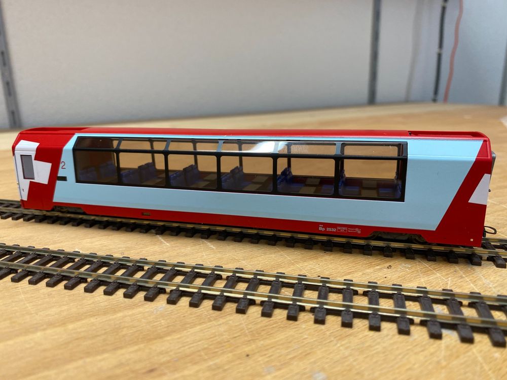 BEMO H0m RhB Glacier Expresswagen Bp Nr. 2532 (Neu (gemäss Beschreibung)) in Einsiedeln für CHF ...