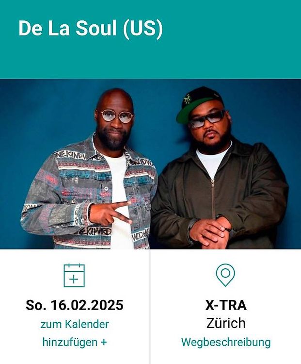 De La Soul (Neu (gemäss Beschreibung)) in Wetzikon ZH für CHF 200 – mit ...
