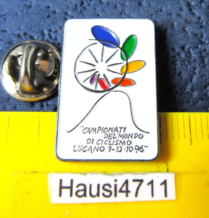 RADSPORT WM TICINO CHAMPIONATO DEL MONDO PIN LUGANO 1996 (Gebraucht) in Ettingen für CHF 4.95 ...