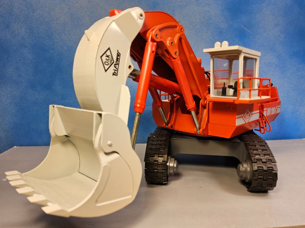 Conrad 2771 O&K Hydro Raupenbagger Hochlöffel Bagger _ 1:50 (Gebraucht ...