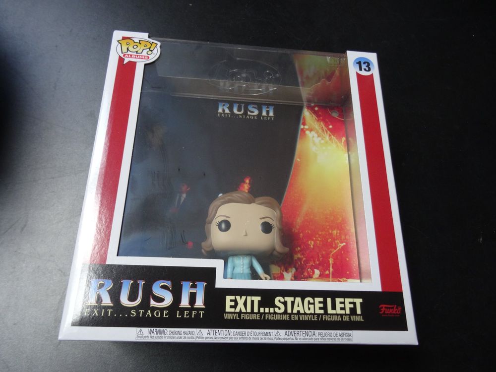 Rush POP! Albums Vinyl Figur Exit Stage Left 9 cm (Neu und ...