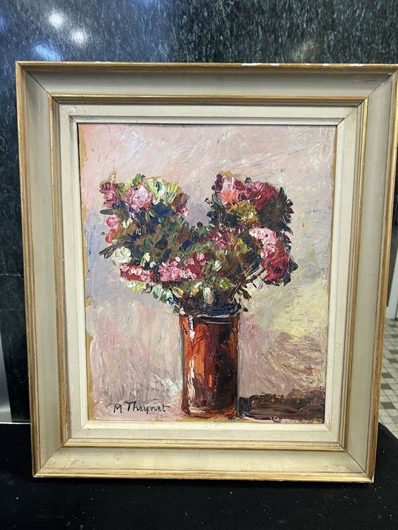 HUILE SUR PANNEAU SIGNÉ MAX ROBERT THEYNET(1875-1949) (D'occasion) à ...
