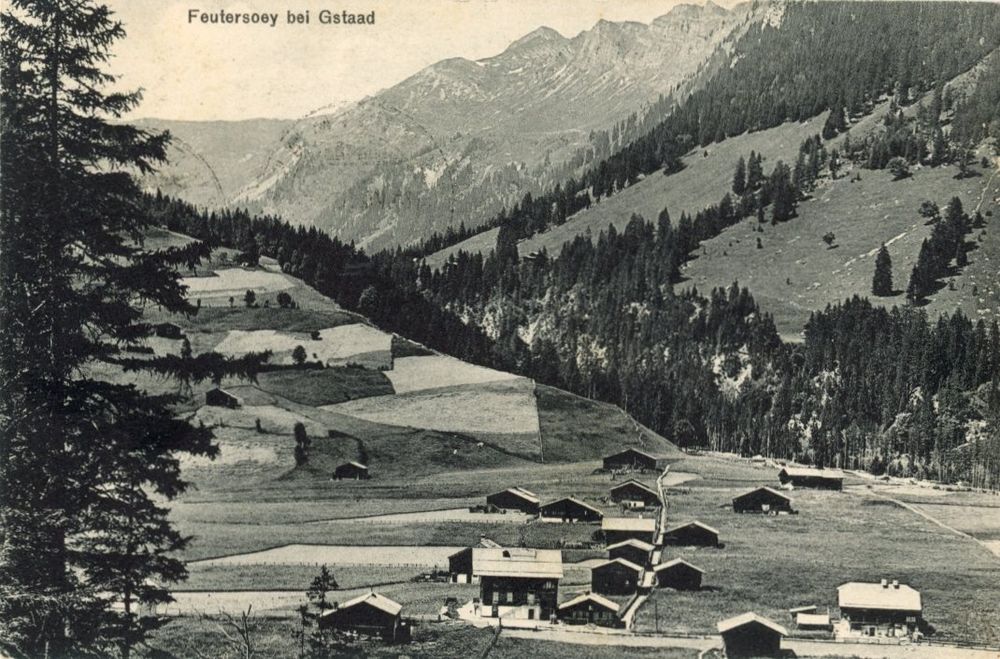 Feutersoey BE bei Gstaad um 1910 (Gebraucht) in Niedergesteln für CHF 5 ...