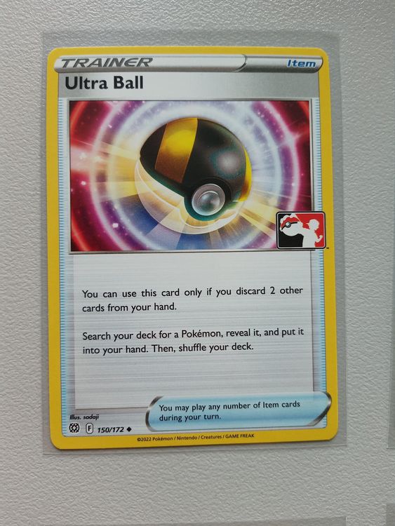 Ultra Ball - Pokemon TCG Prize Pack Stamp Stempel (Gebraucht) in ...