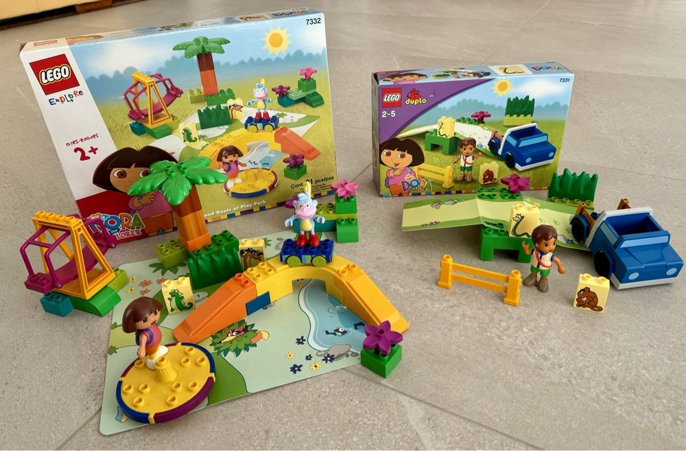 LEGO Duplo Dora l’exploratrice 7331 +7332 rare (Gebraucht) in Ecublens ...