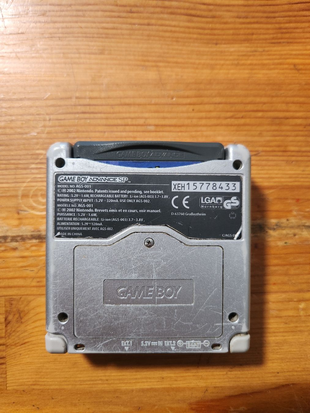 Nintendo Game Boy Advance SP Mario Limited Edition! (Gebraucht) in ...