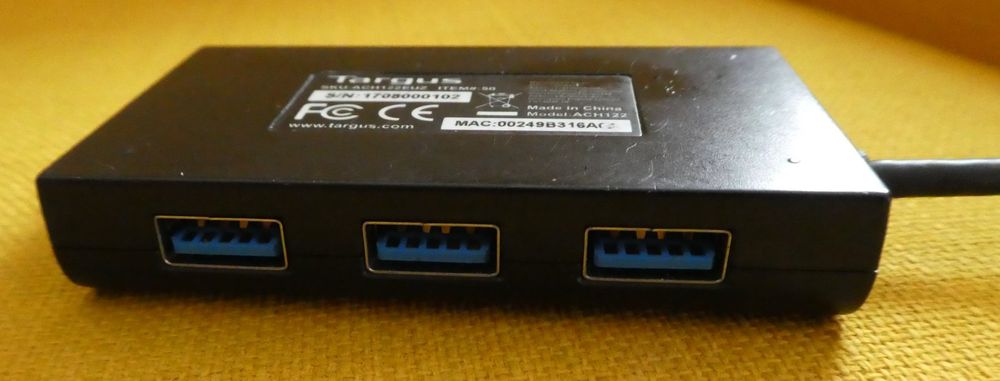 Targus USB Hub mit Netzwerkanschluss | Kaufen auf Ricardo