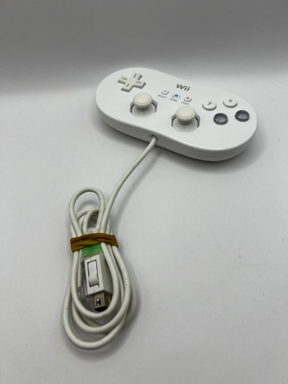Wii Classic Controller Pad weiss (1 Stück) - Wii (Gebraucht) in ...