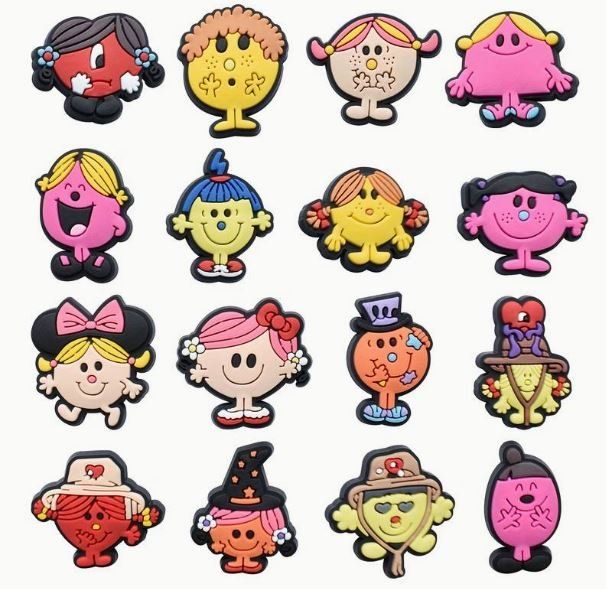 Monsieur Madame/ Herr Frau: 16 shoecharms jibbitz (Neu und ...