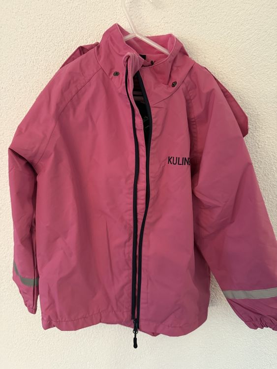 NEU Kuling Outdoor Kinder Regenjacke, Grösse 134/140, Pink (Neu und ...