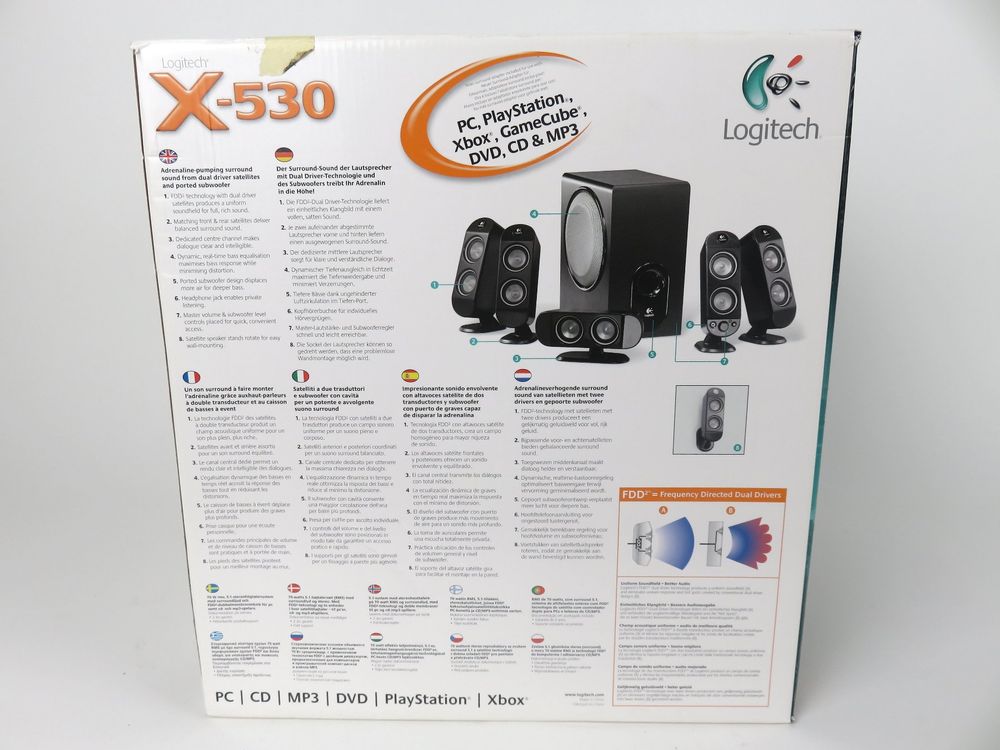 Logitech X-530 Lautsprechersystem | Kaufen auf Ricardo