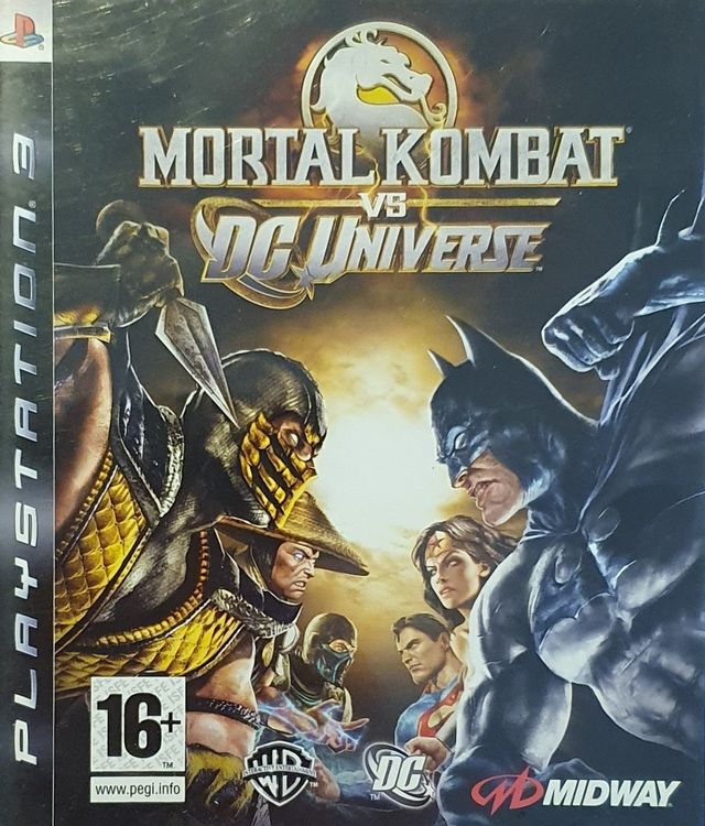 Sony PlayStation 3 Game (PS3) Mortal Kombat vs. DC Universe (Gebraucht ...