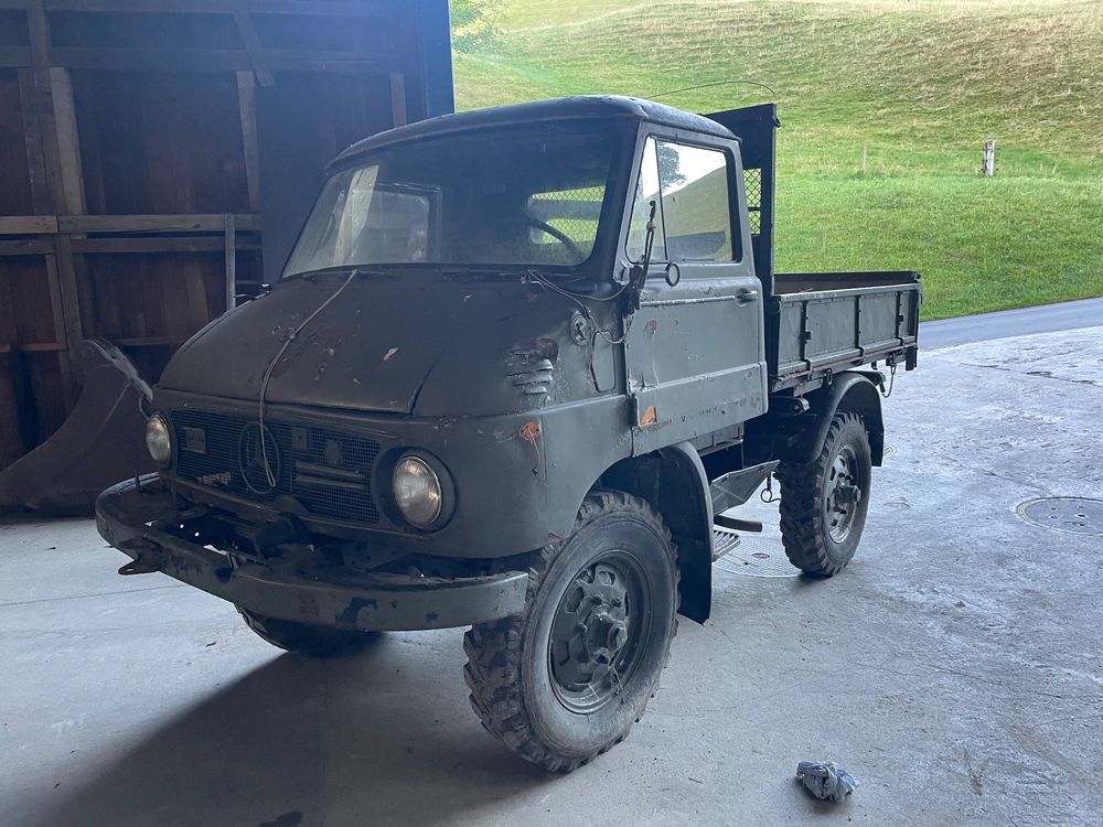 Unimog 411 Kipper mit Westfalia-Kabine (Defekt) in Heimisbach für CHF ...