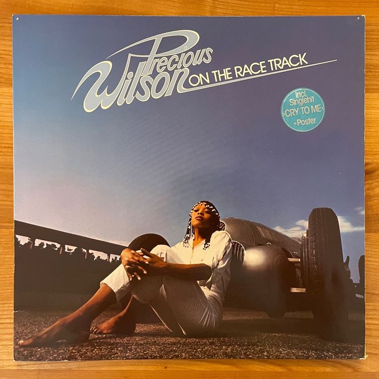 PRECIOUS WILSON - ON THE RACE TRACK + Poster | Kaufen auf Ricardo