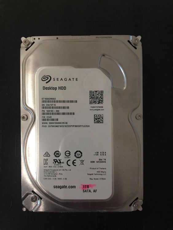 Segate 1TB 3.5" | Kaufen auf Ricardo