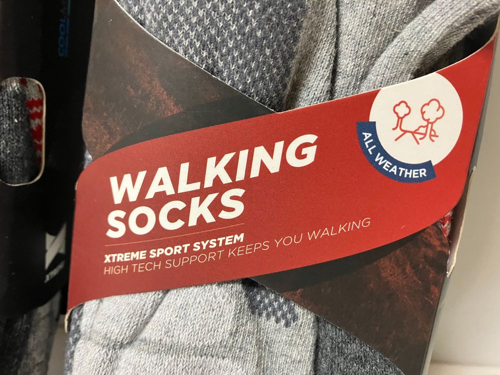 2x 2Paar Xtrem Walking Socks Gr. 45-47 NEU ab 1.- (Neu und ...