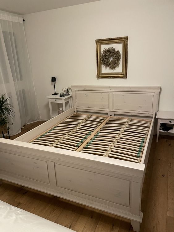 Luxus Bett 160x200 Landhausstil Bilder
