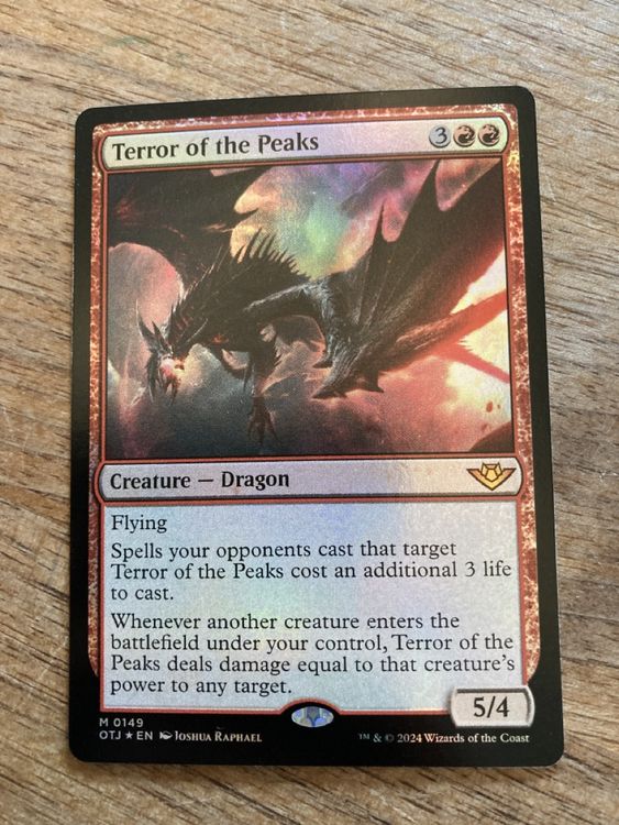 Terror of the Peaks - MTG - Foil (Gebraucht) in luzern für CHF 14 – mit ...