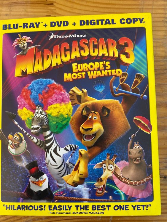 Madagascar 3 DVD blue ray | Kaufen auf Ricardo
